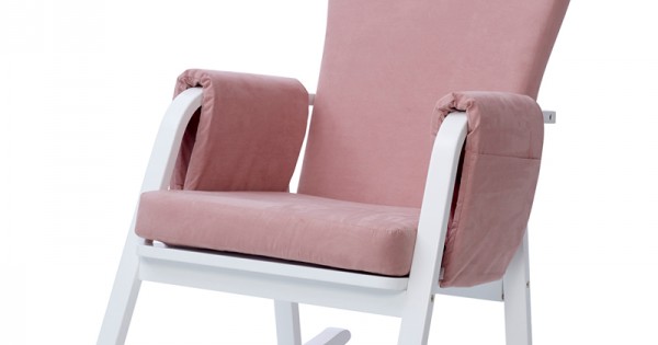 Blush pink rocking chair store